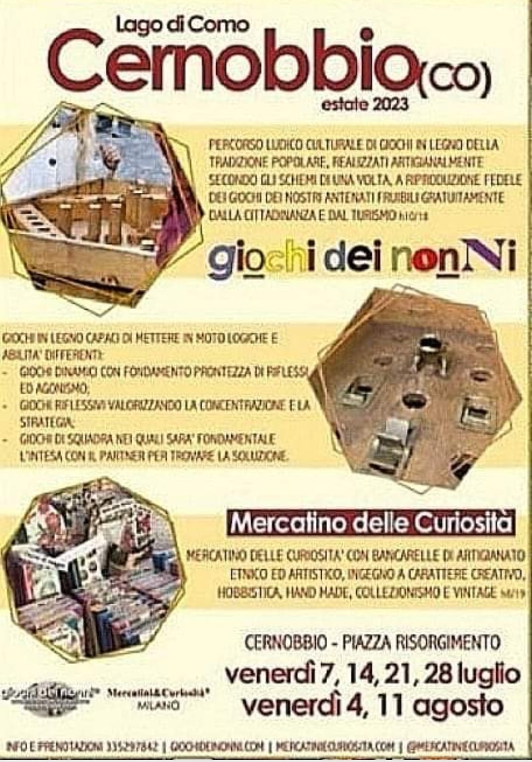 Mercatino della curiosità - Cernobbio - myLakeComo.co